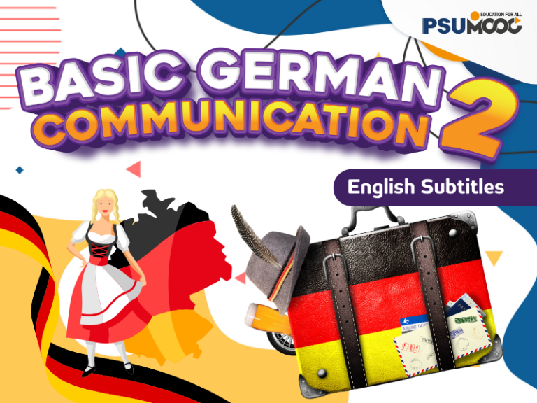 Basic German Communication 2 – PSUMOOC : Life Long Learning